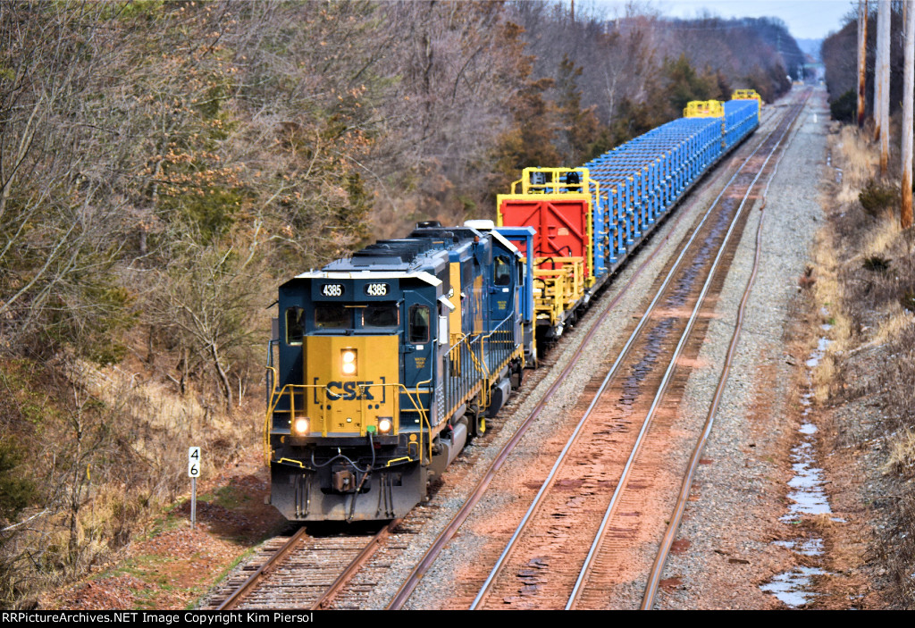CSX 4385 "Rail Train"